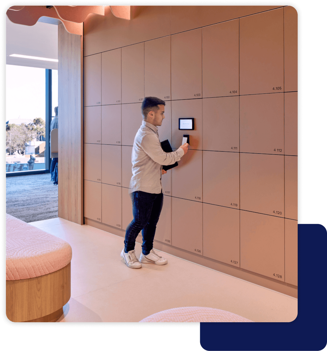 Yellowbox Smart Lockers | Workplace Storage, Parcel and End of Trip